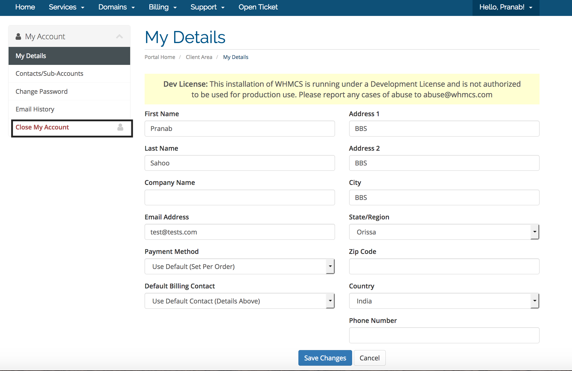 Whmcs Module Whmcs Account Status Extended